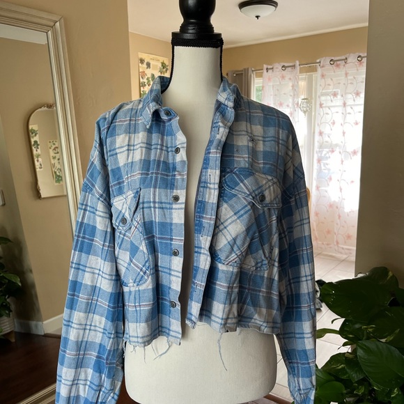 Jackets & Coats | Vintage Redone Flannel | Poshmark
